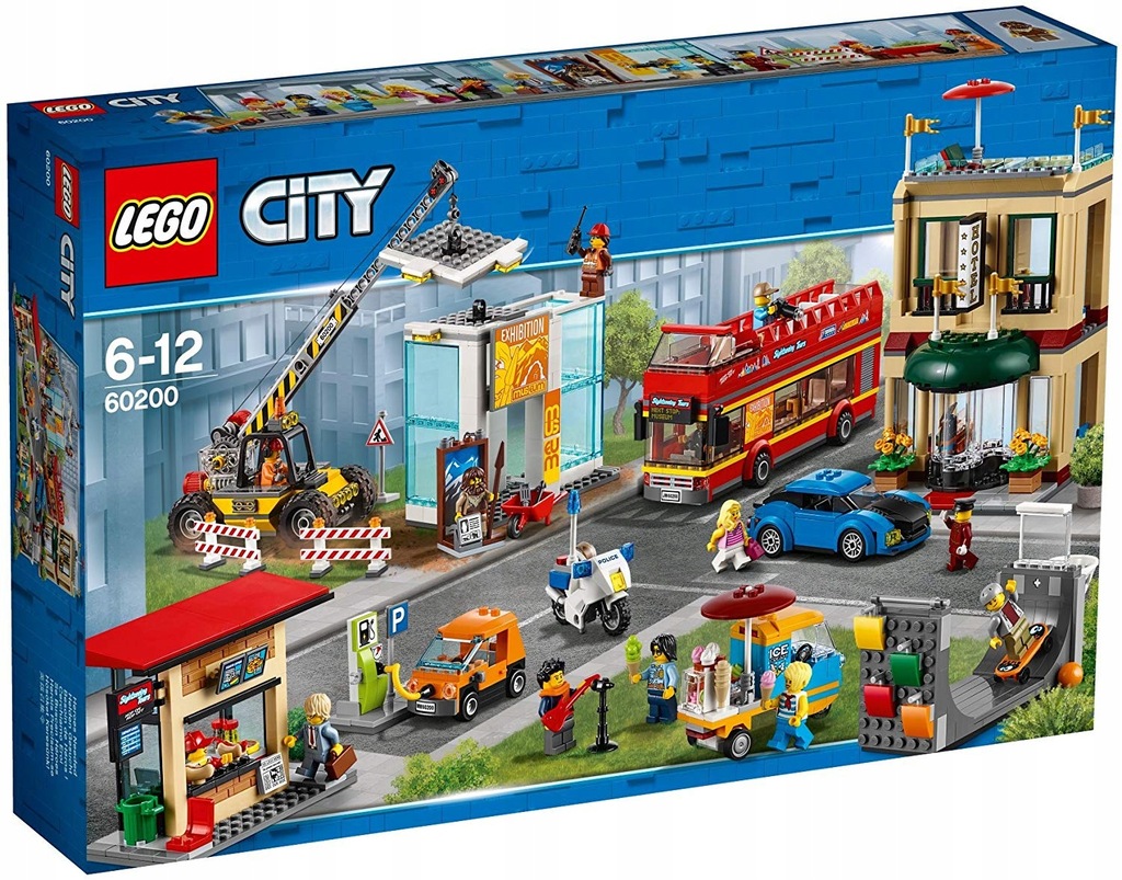 LEGO CITY 60200 STOLICA / BRAKI - 8519990541 - oficjalne archiwum Allegro