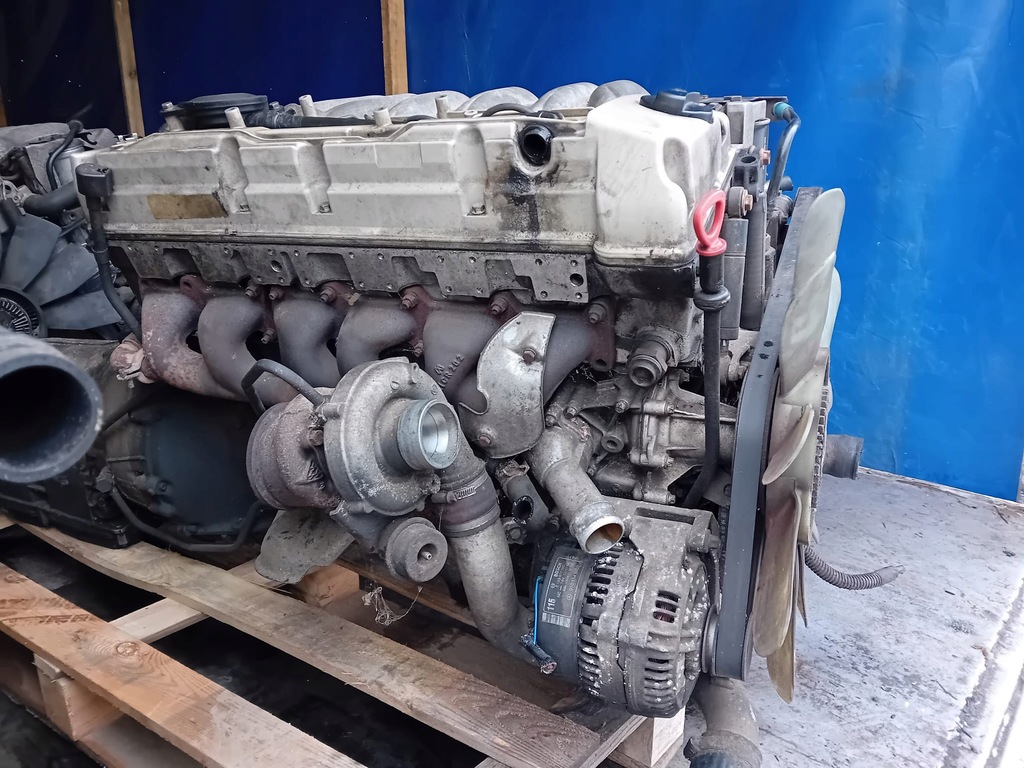 Silnik Kompletny E-klasa W210 3.0 D OM 606 W210 W211 - 15196229953 - oficjalne archiwum Allegro