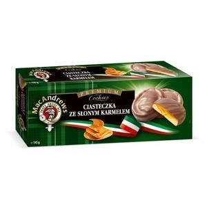 Ciastka ze słonym karmelem MacAndrews 145g Bergen - 7840406077 ...
