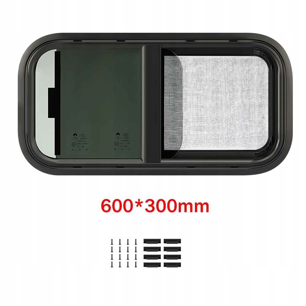 Caravan Sliding Camper Van RV Window 600*300mm - 14358017767 ...