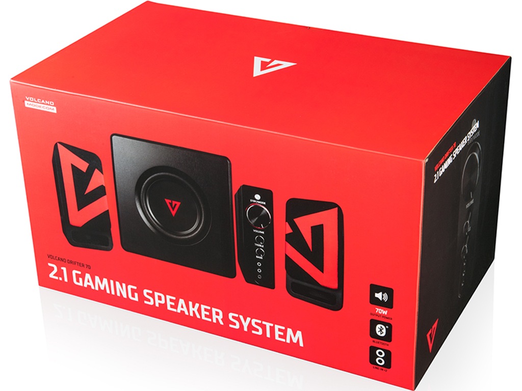 GŁOŚNIKI GAMINGOWE MODECOM VOLCANO DRIFTER + PANEL - 7277566908 ...