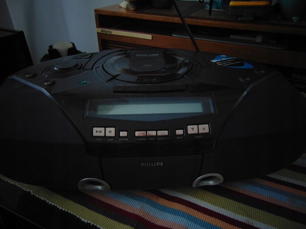 BOOMBOX RADIOODTWARZACZ - PHILIPS AZ 2030/00 - 13368534810 - oficjalne archiwum Allegro