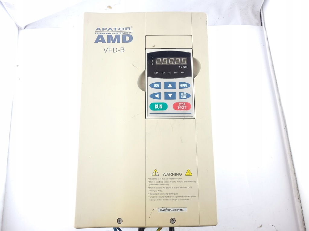 Falownik 11 Kw zmiennik prądu APATOR AMD VFD-B - 12008262681 ...
