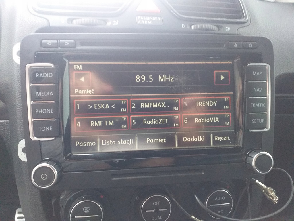 RADIO NAWIGACJA GPS 1T0035680 GOLF VI PASSAT B7 - 12544154357 - oficjalne archiwum Allegro