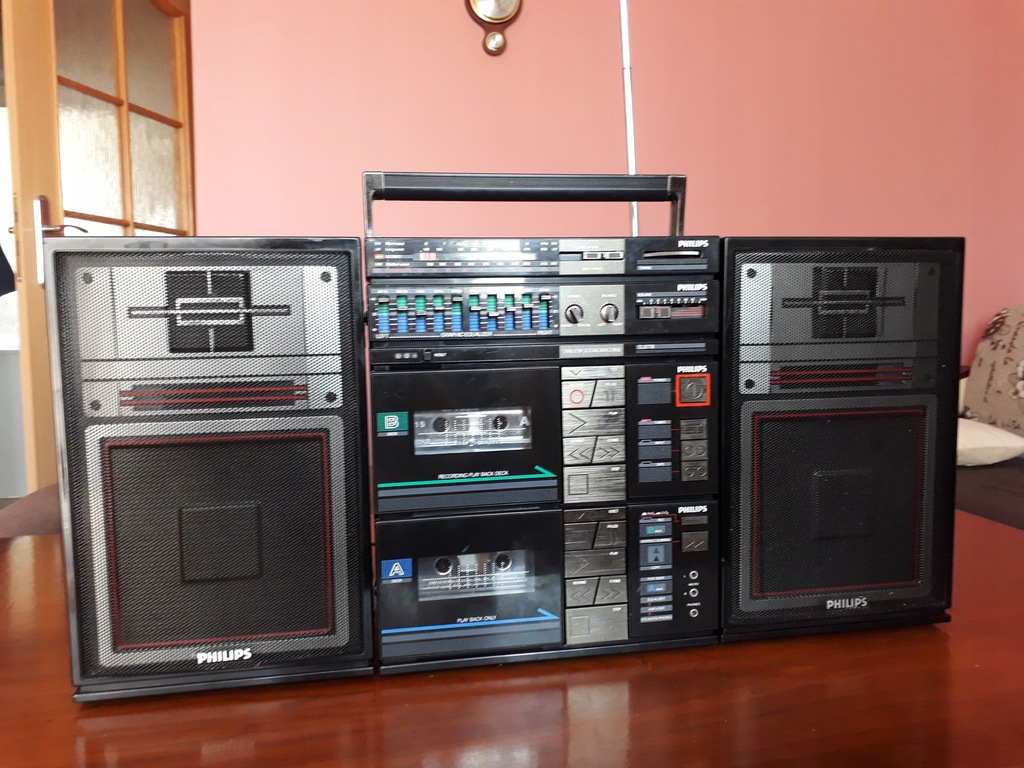 Philips D-8778 Monster Boombox - 7443447945 - oficjalne archiwum Allegro