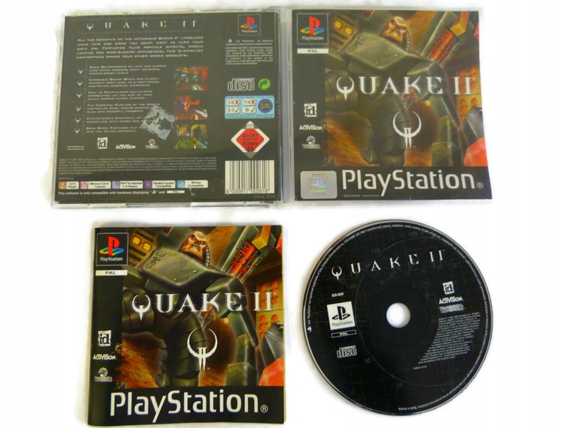 QUAKE 2 PSX PS1 PLAYSTATION 1 - 7699731720 - oficjalne archiwum Allegro