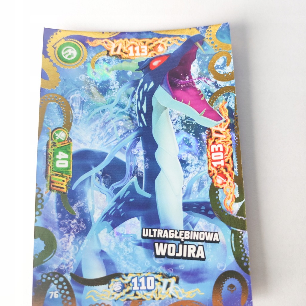Karta LEGO Ninjago NR 76 / NOWA / Wojira - 12983583648 - oficjalne ...