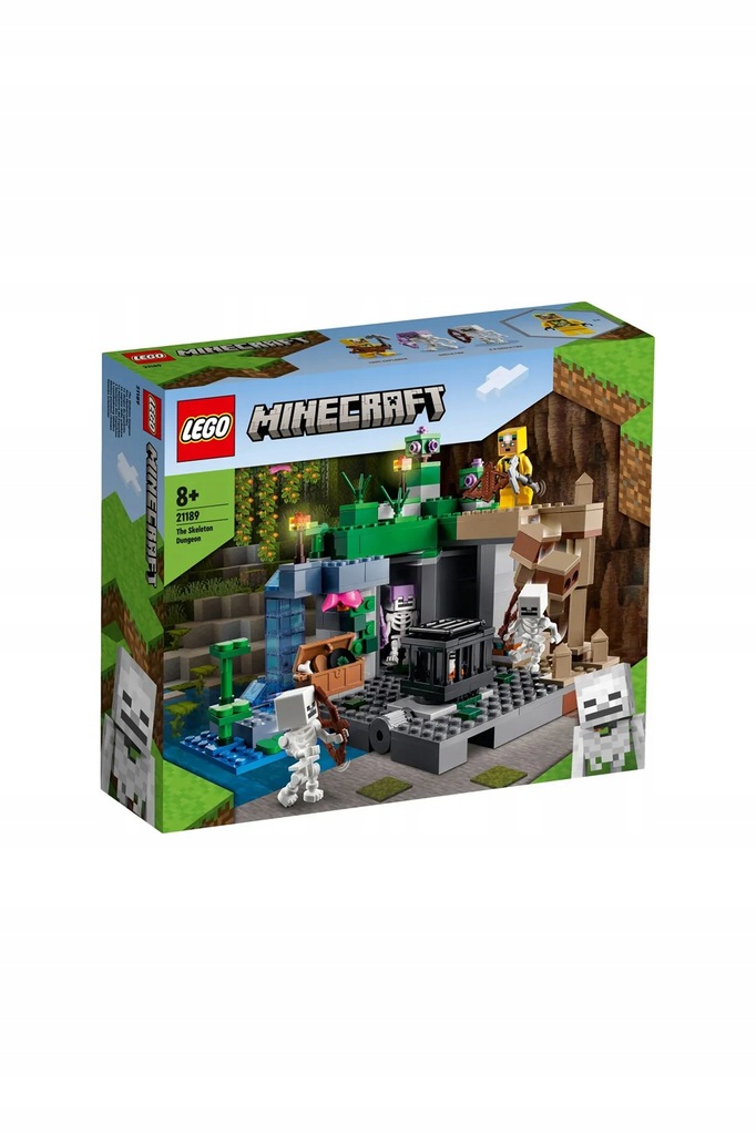 LEGO Minecraft - Lochy Szkieletów 21189 - 364 el. - 12843656737 ...