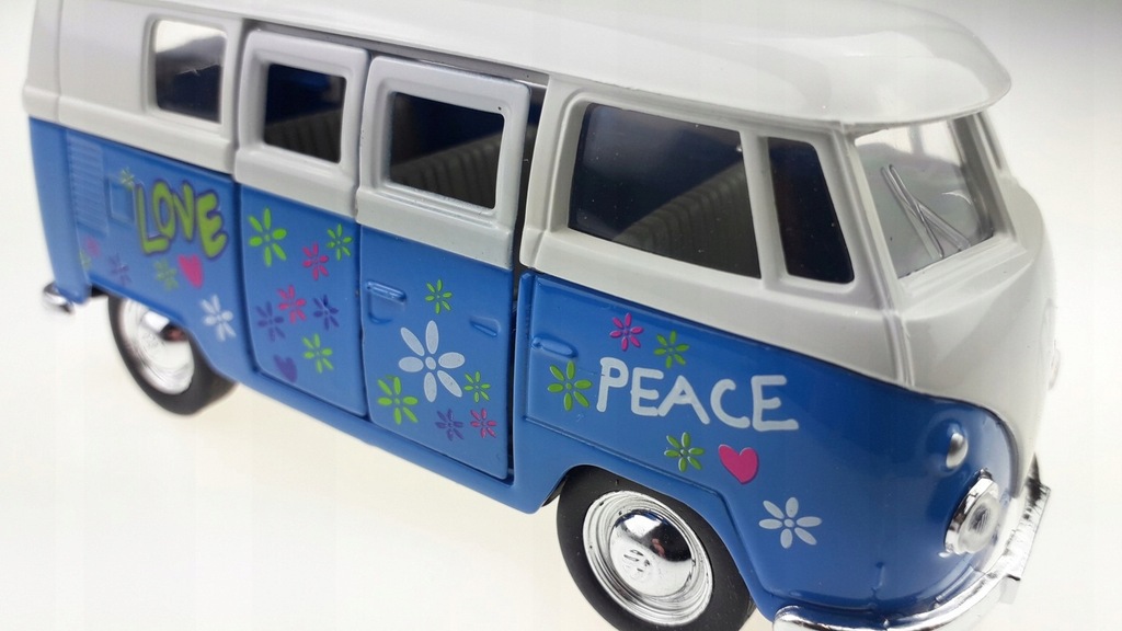 Volkswagen Bus T1 1963 Metalowy Model Welly 1:34 - 12151350938 ...