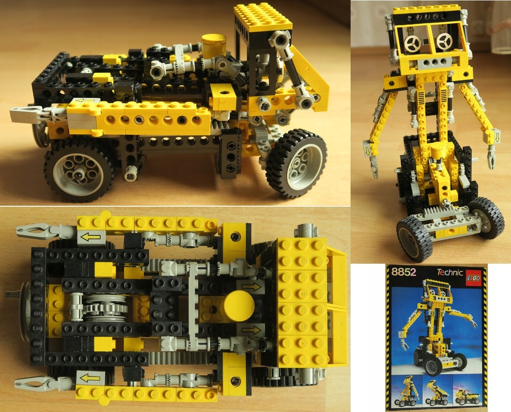 LEGO Technic 8852 Robot (transformer) z 1987 - 9547120845 - oficjalne ...