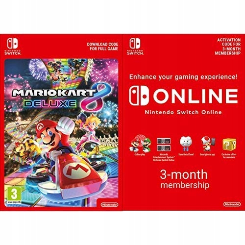 Mario Kart 8 Deluxe [Switch Download Code] + Switc - 12979664326 ...