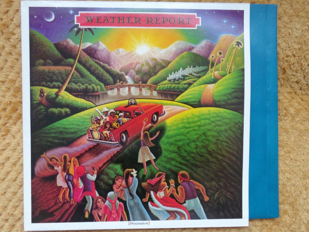 WEATHER REPORT ~ PROCESSION LP. - 12421071892 - oficjalne archiwum Allegro