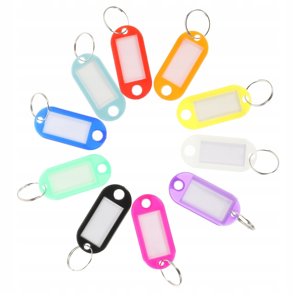 Number Plate Plastic Key Label Tag 100 Pcs - 14162047075 - oficjalne ...