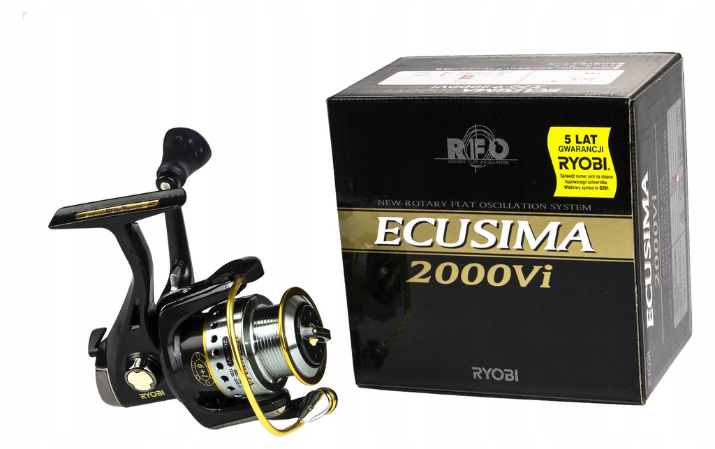 Kołowrotek spinningowy Ryobi Ecusima 2000 FD - 10185273558 - oficjalne ...