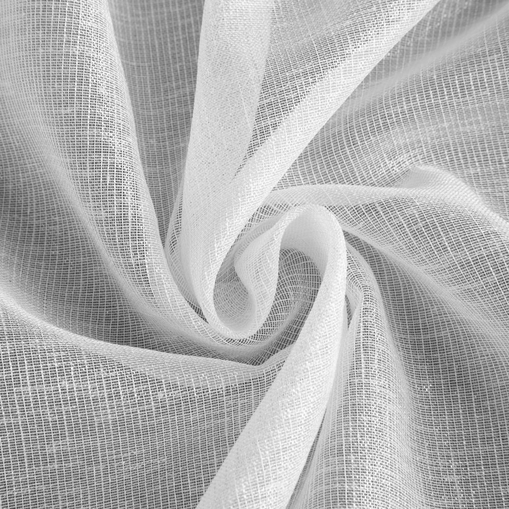 BIAŁA TKANINA FIRANA NA METRY ETAMINA GŁADKA 300cm - 12792776363 - oficjalne archiwum Allegro