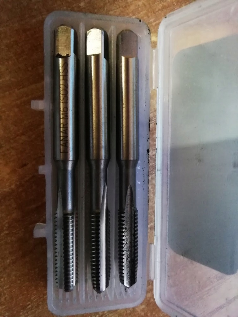 gwintownik ręczny M6 komplet - 11559400345 - oficjalne archiwum Allegro