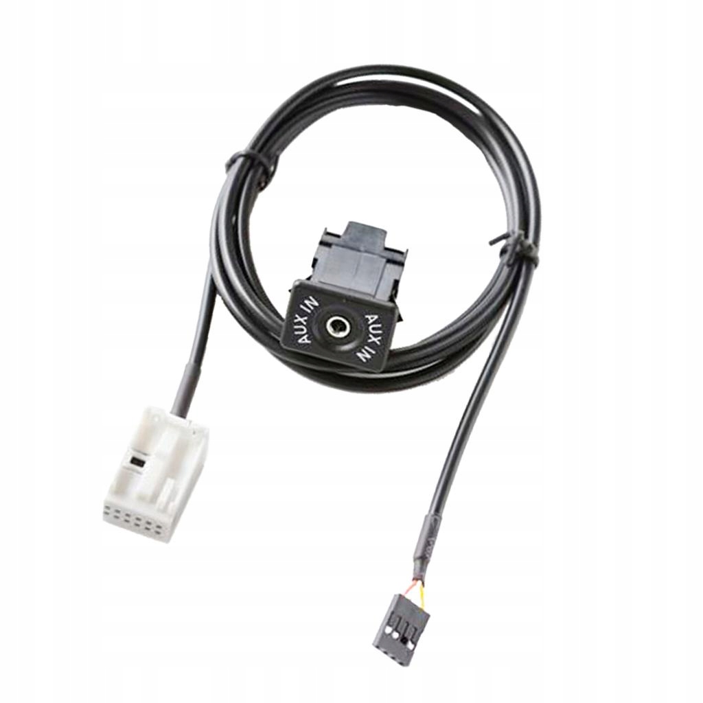 Kabel przełącznika audio AUX USB do RCD510 RCD310 VW Golf/GTI/R MK5 MK6 ...