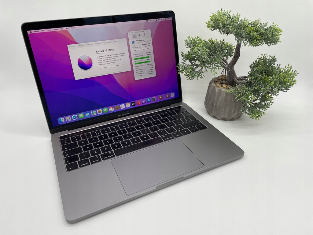 Laptop MacBook PRO A2159 2019 i7/16GB/512GB TouchB - 11899994840 ...