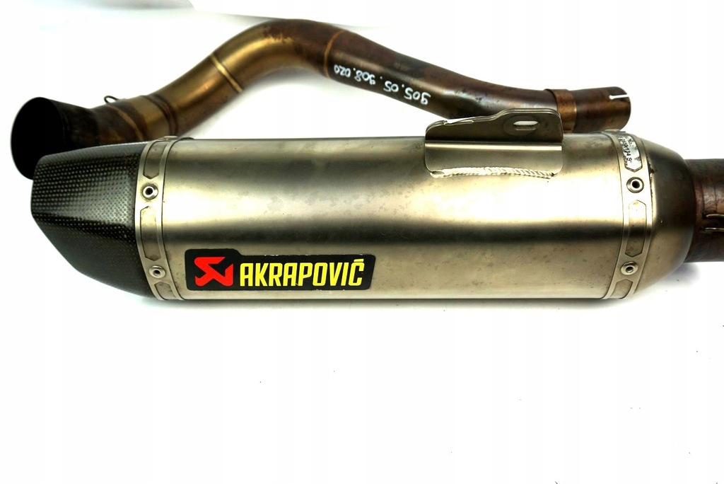 KTM Duke 125 390 2011-16 wydech AKRAPOVIC tytan - 12558126866 - oficjalne archiwum Allegro