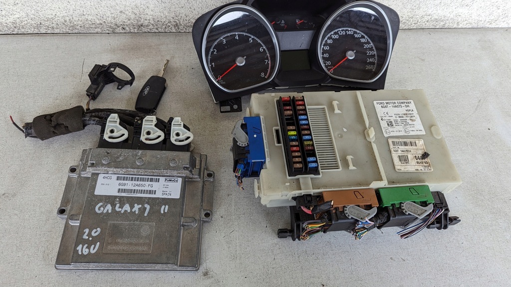 KOMPUTER ZESTAW FORD GALAXY MK2 2.0 16V - 15412989187 - oficjalne ...