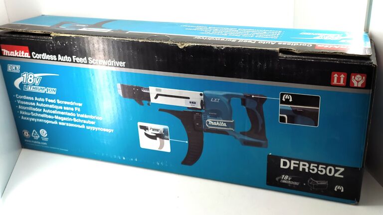 MAKITA DFR550 WKRĘTARKA Z MAGAZYNKIEM AKUMULATORO - 11791654950 ...