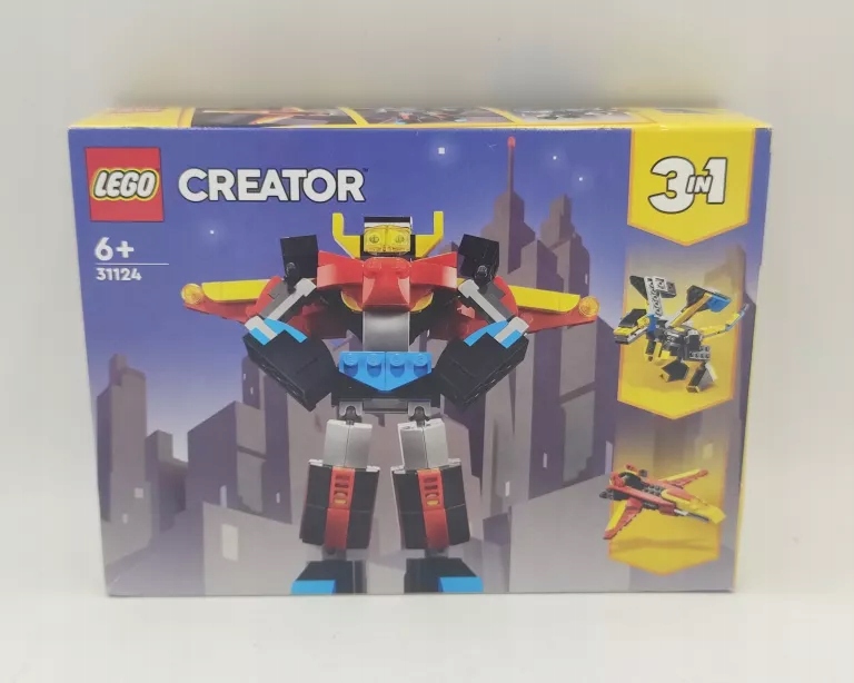 LEGO CREATOR SUPER ROBOT 31124 - 12337119183 - oficjalne archiwum Allegro