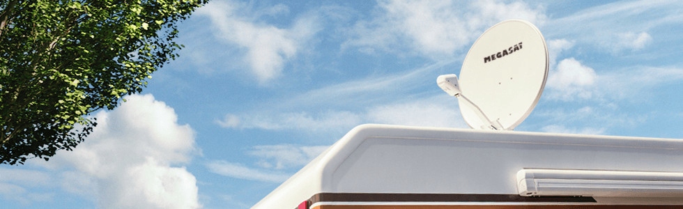 Antena satelitarna automatyczna kamper 85cm GPS - 11371348240 - oficjalne archiwum Allegro