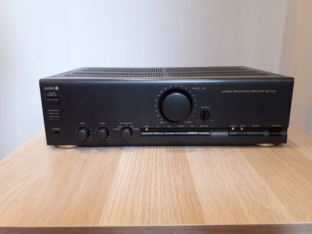 Wzmacniacz DIORA WS 504 od audio_klinika - 13086094675 - oficjalne archiwum Allegro