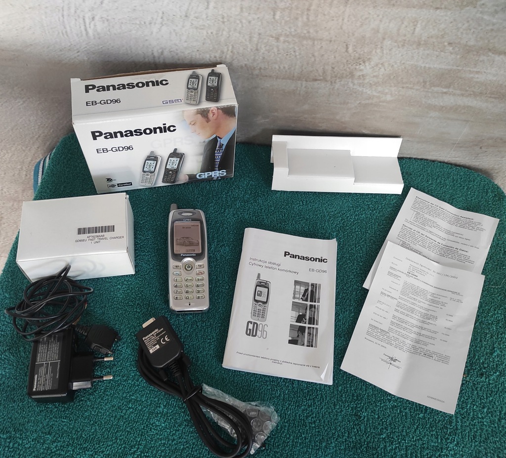 Telefon Panasonic EB-GD96 ** Komplet ** Unikat ** - 12841230809 ...