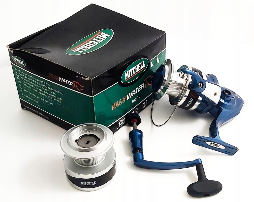 KOŁOWROTEK MITCHELL BLUE WATER RZ 8000 - 14323366662 - oficjalne ...