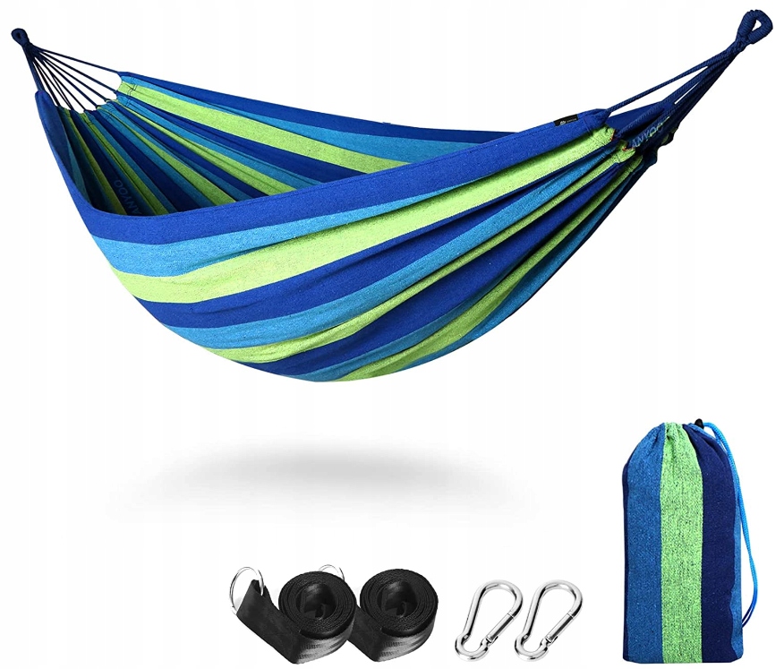 HAMAK OGRODOWY DWUOSOBOWY BUJAK MOCNY z linami - 13491697112 ...