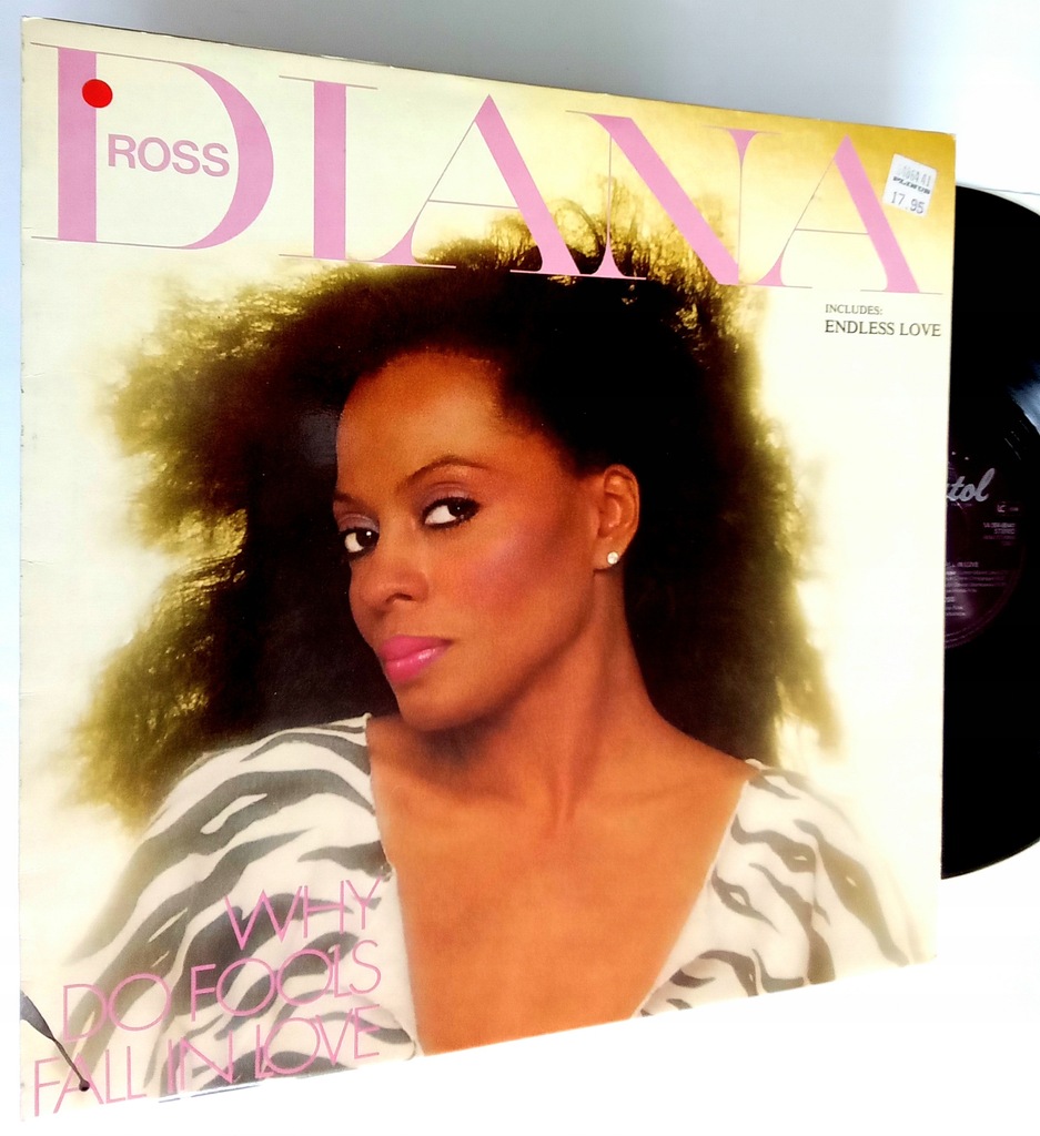 DIANA ROSS /E.GALE = Why Do Fools Fall in Love LP - 14528581796 - oficjalne archiwum Allegro