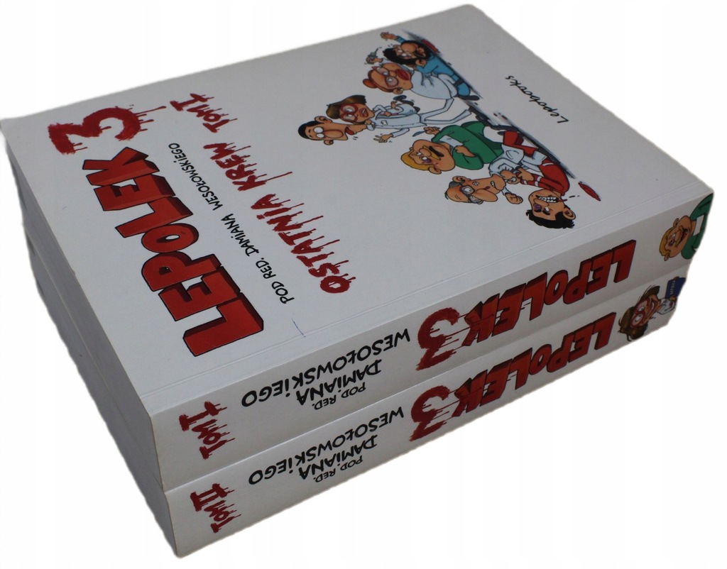 Lepolek 3 Tom I-II redakcja Damian Wesołowski - 16194434954 - oficjalne archiwum Allegro