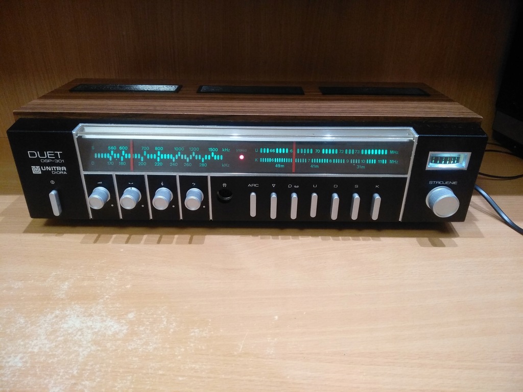UNITRA DIORA AMPLITUNER STEREO DSP -301 DUET. - 12982463465 - oficjalne ...