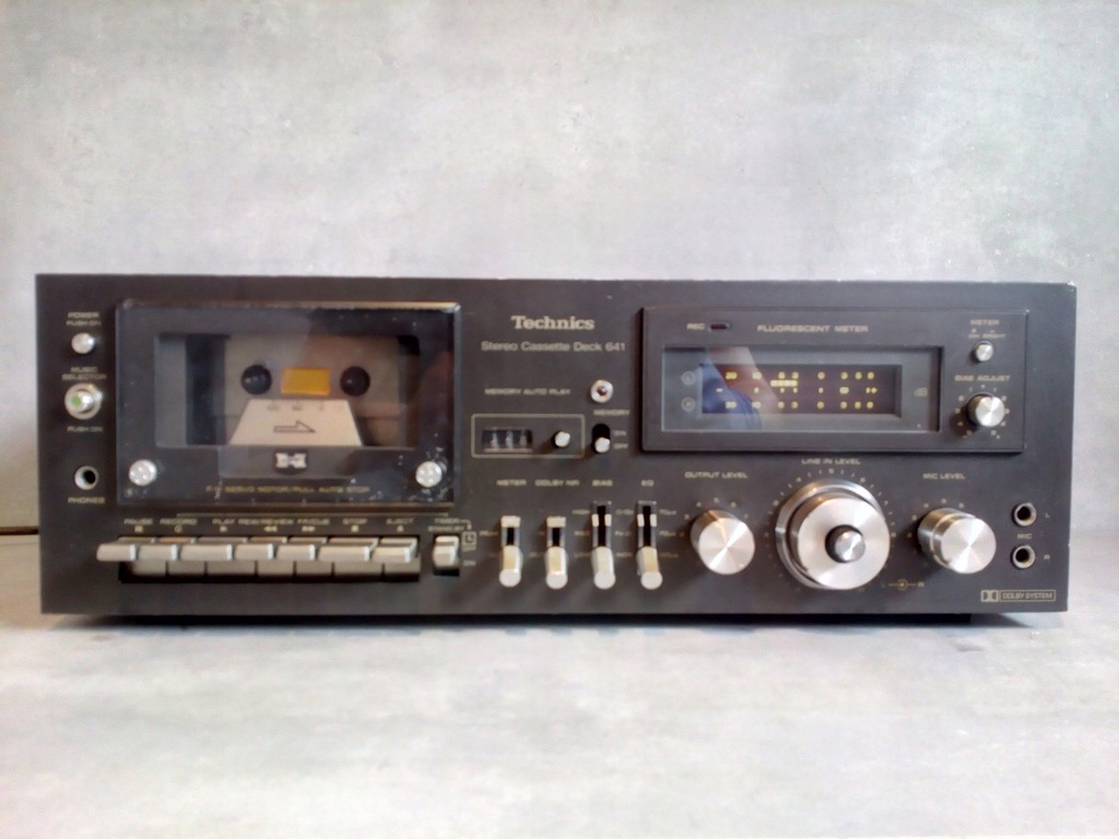TECHNICS RS-641 Cassette Deck magnetofon 1977r. - 9351731723 ...