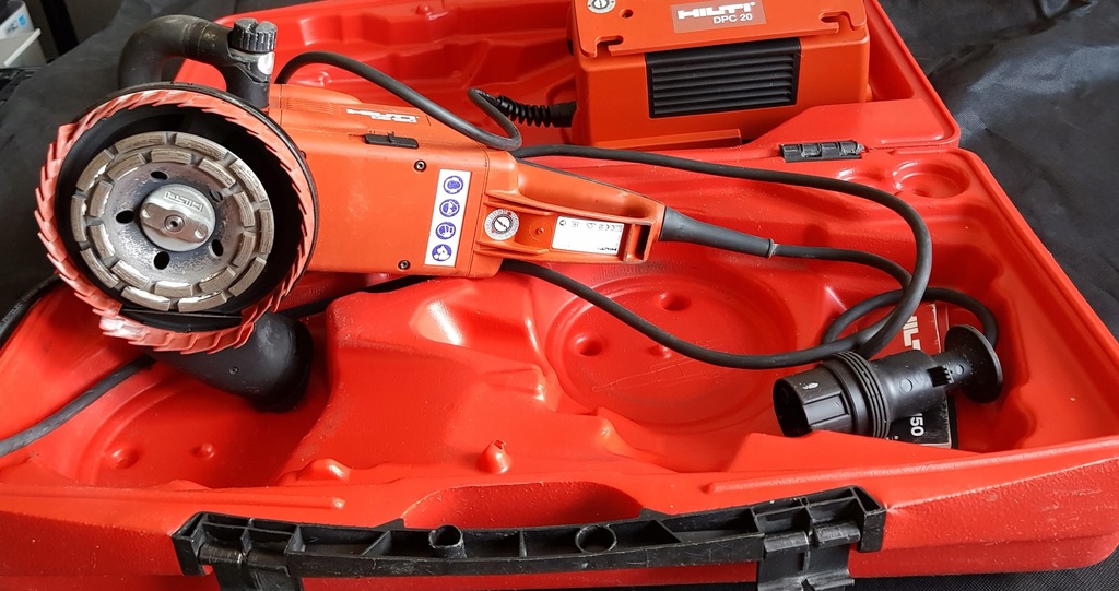HILTI DG150 SZLIFIERKA Z PRZETw. DPC20 BETONU - 11707137018 - oficjalne ...