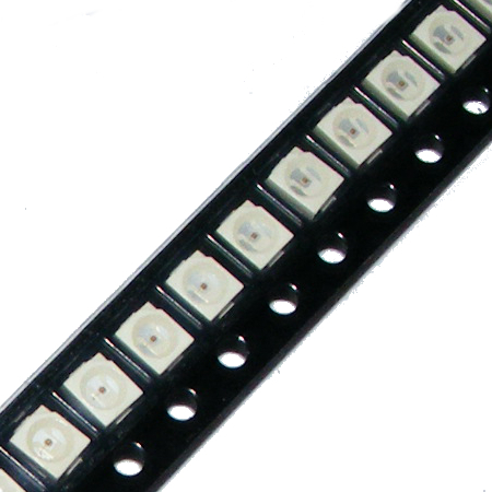Dioda LED PLCC-2 czerwona 2,8mcd backlight x10 - 7732593209 - oficjalne ...