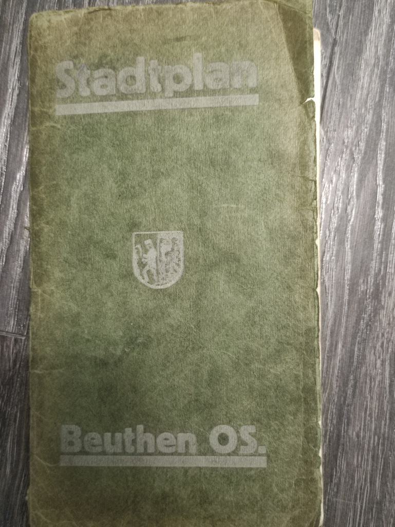Przedwojenna mapa STADTPLAN BEUTHEN BYTOM 1927 - 13539269605 ...
