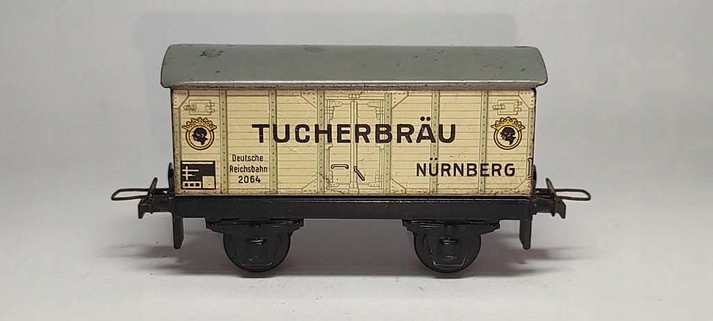 Trix Express wagon towarowy chłodnia browaru blaszak antyk H0 #K669 ...