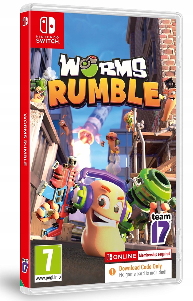 Worms Rumble Worms Zadyma Nintendo Switch - 11174607801 - oficjalne ...