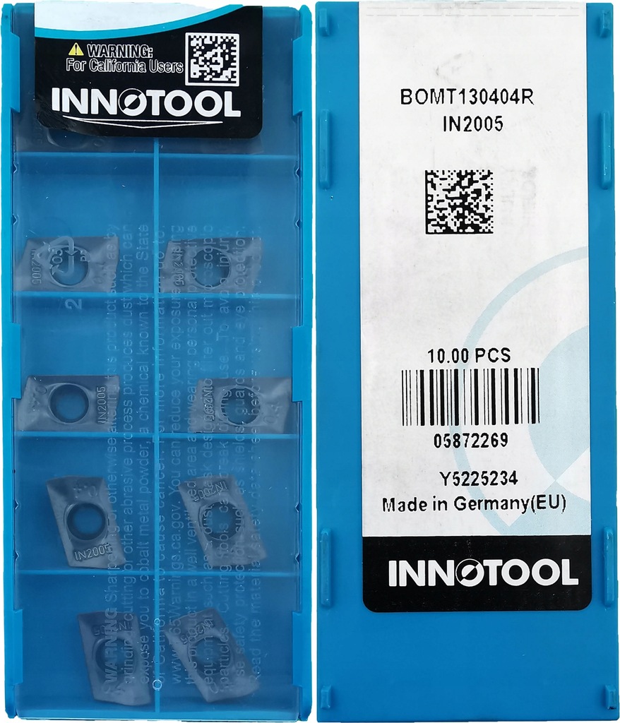 Płytki BOMT 130404R IN2005 INNOTOOL/INGERSOLL - 12633399178 - oficjalne ...