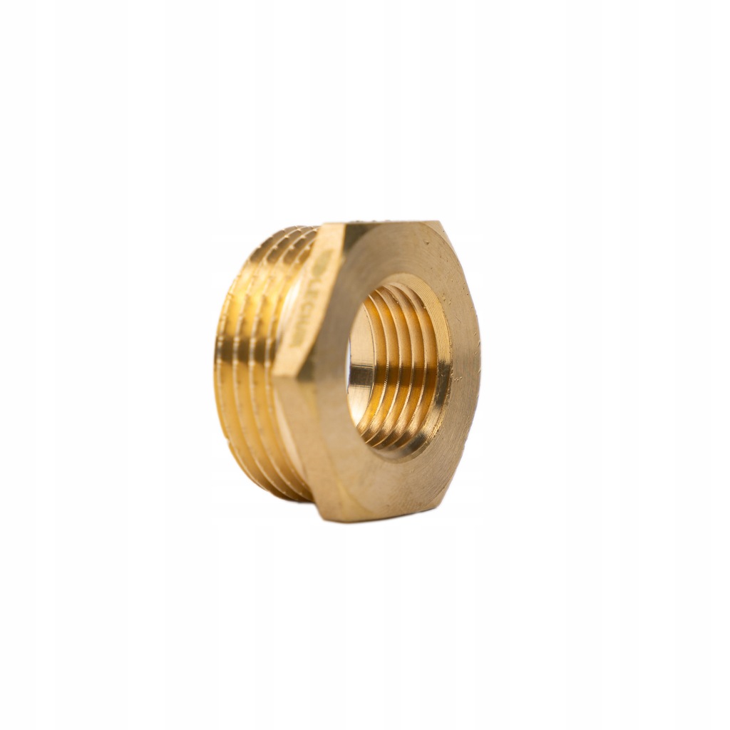 Redukcja GZ/GW 1 1/2'' x 1 1/4'' mosiężna - 11679491061 - oficjalne archiwum Allegro