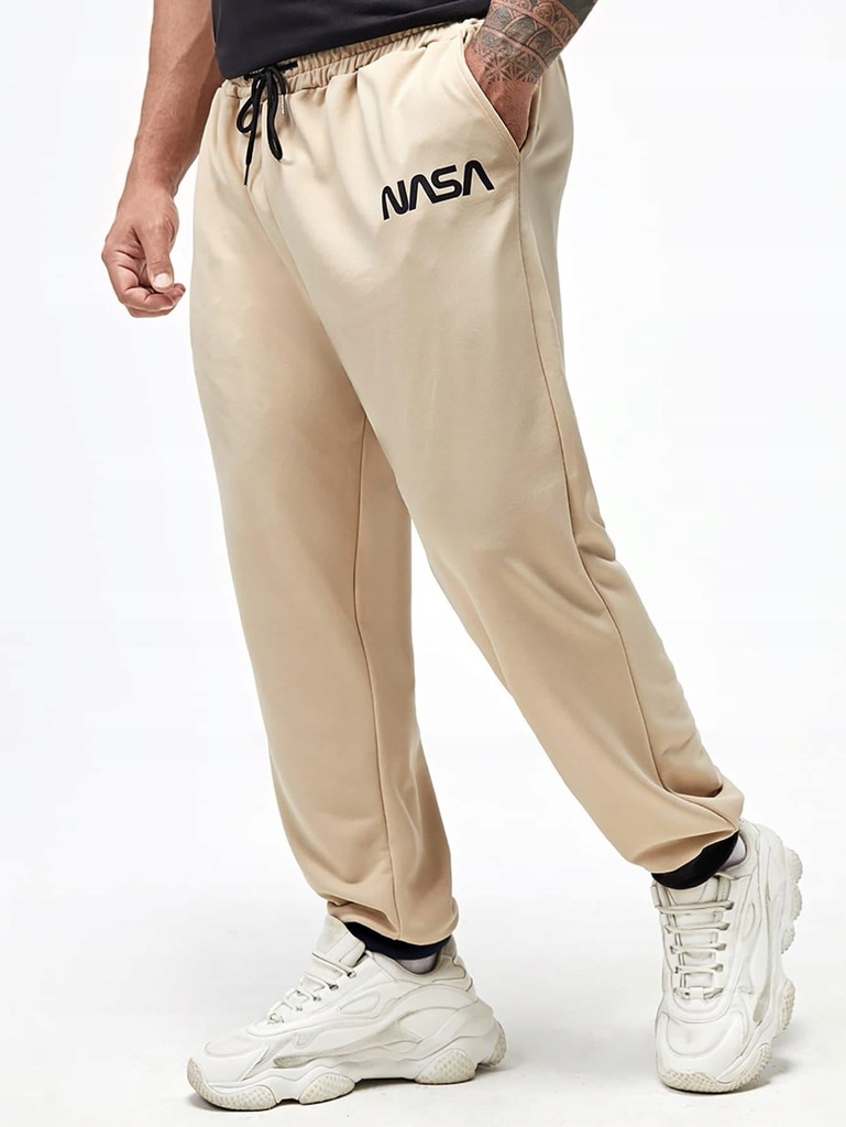 1E1A27 P21 SHEIN BEŻOWE DRESY MĘSKIE NASA 2XL - 14926473436 - oficjalne ...