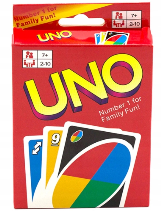 UNO GRA KARCIANA ZESTAW 108 KART UNO KARTY DO GRY - 14089390082 ...