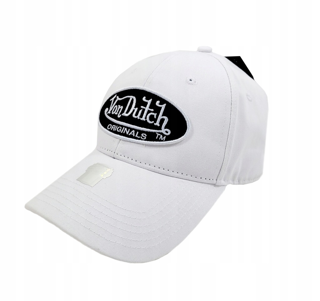 VON DUTCH- Czapka z daszkiem- Biała DAD BASEBALL - 13585112145 ...