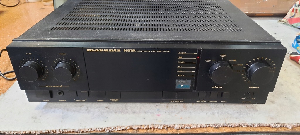 Marantz PM-64 amplituner - 11928286063 - oficjalne archiwum Allegro