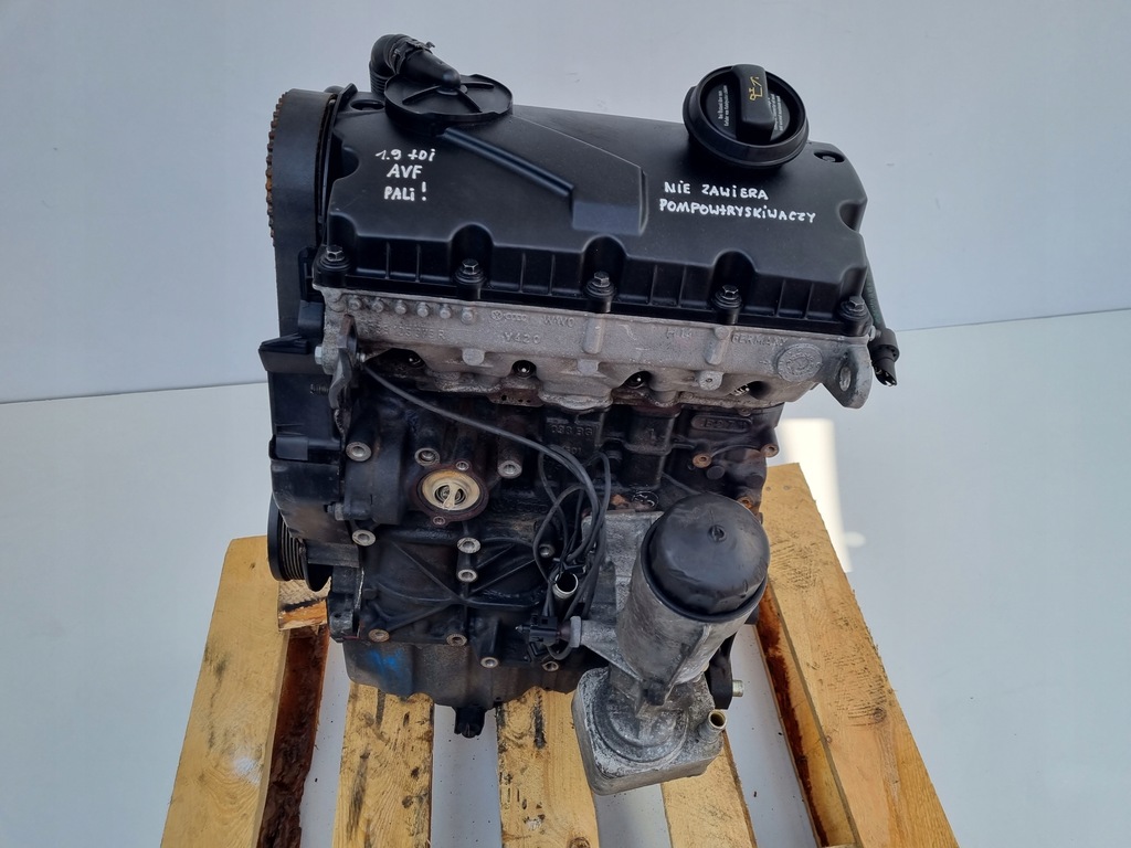 SILNIK Audi A4 B6 1.9 TDI 130KM 00-04r pali AVF - 12166739060 - oficjalne archiwum Allegro