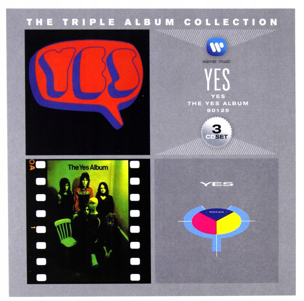 YES: THE TRIPLE ALBUM COLLECTION [3CD] - 11735442909 - oficjalne ...