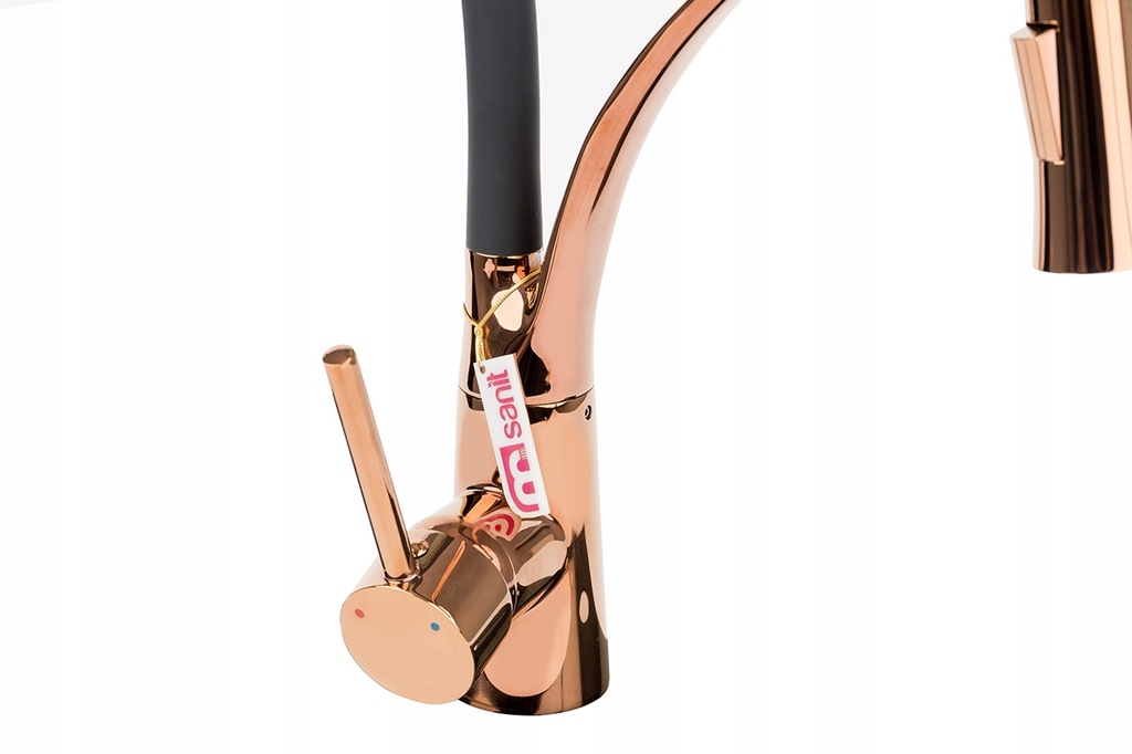 Купить Смеситель для кухни ROSE, медный кран, розовое золото: отзывы ...