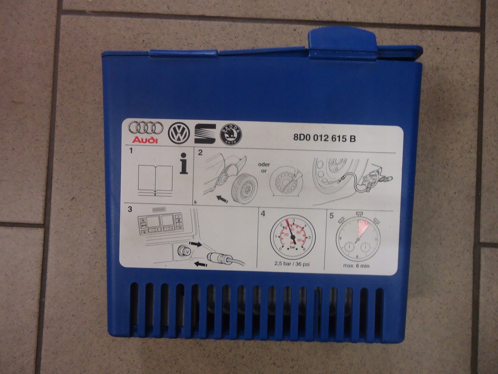 VAG AUDI VW KOMPRESOR POMPKA ZESTAW NAPRAWCZY KOŁA - 13471216570 - oficjalne archiwum Allegro